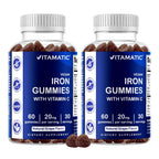 Vitamatic iron gummies for women
