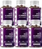 Vitamatic iron gummies for women