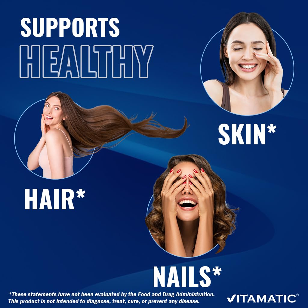 Vitamatic keratin for improved hair texture