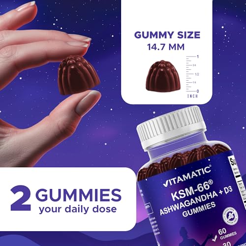 Vitamatic KSM-66 gummies for better sleep