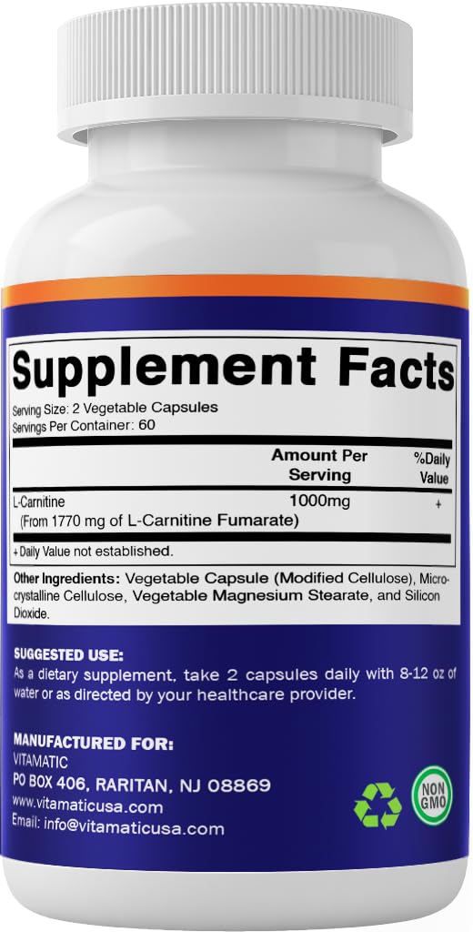 Vitamatic L-Carnitine for active lifestyle