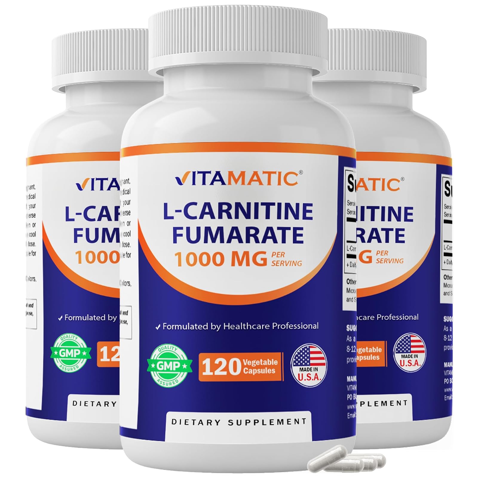 Vitamatic L-Carnitine for energy support