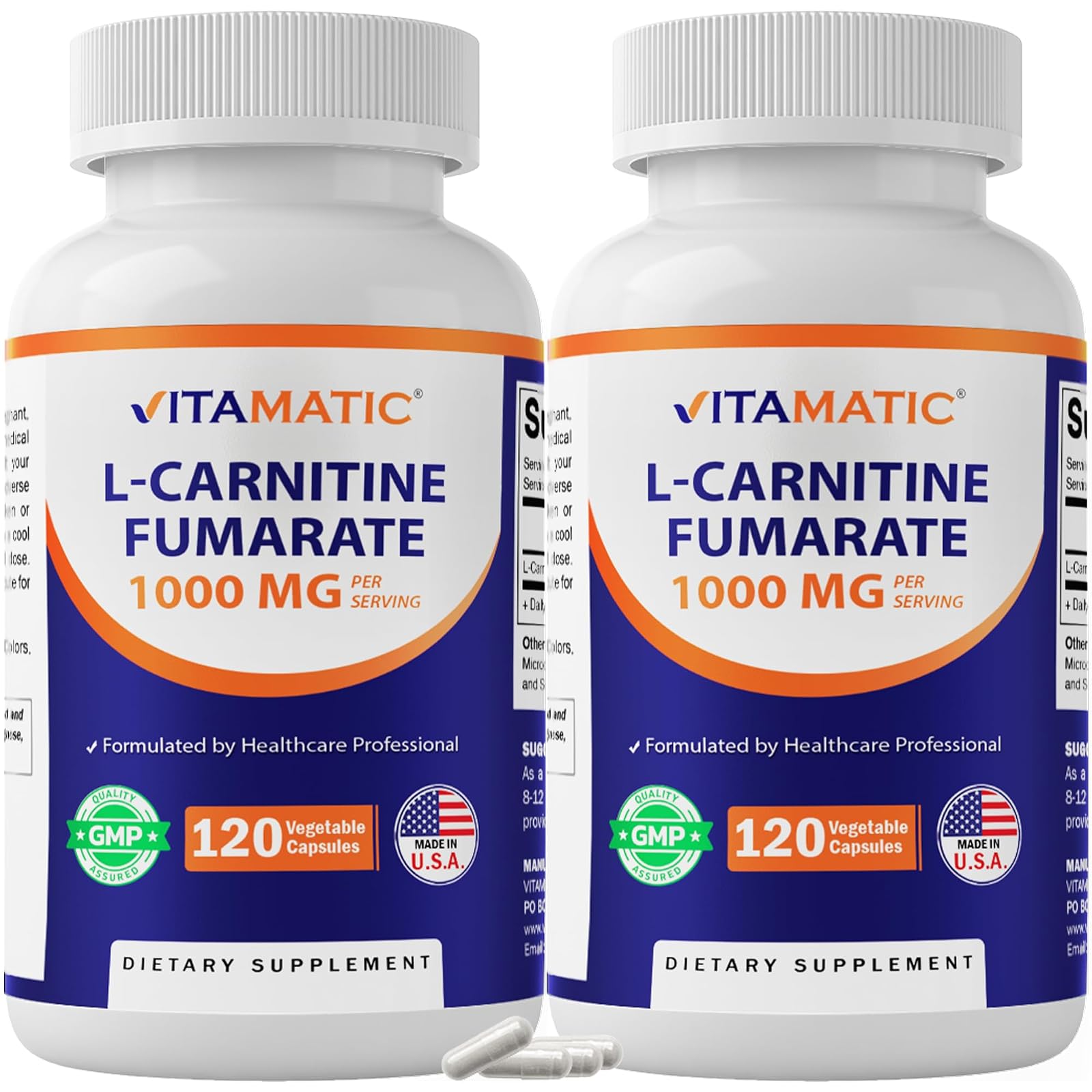 Vitamatic L-Carnitine for energy support