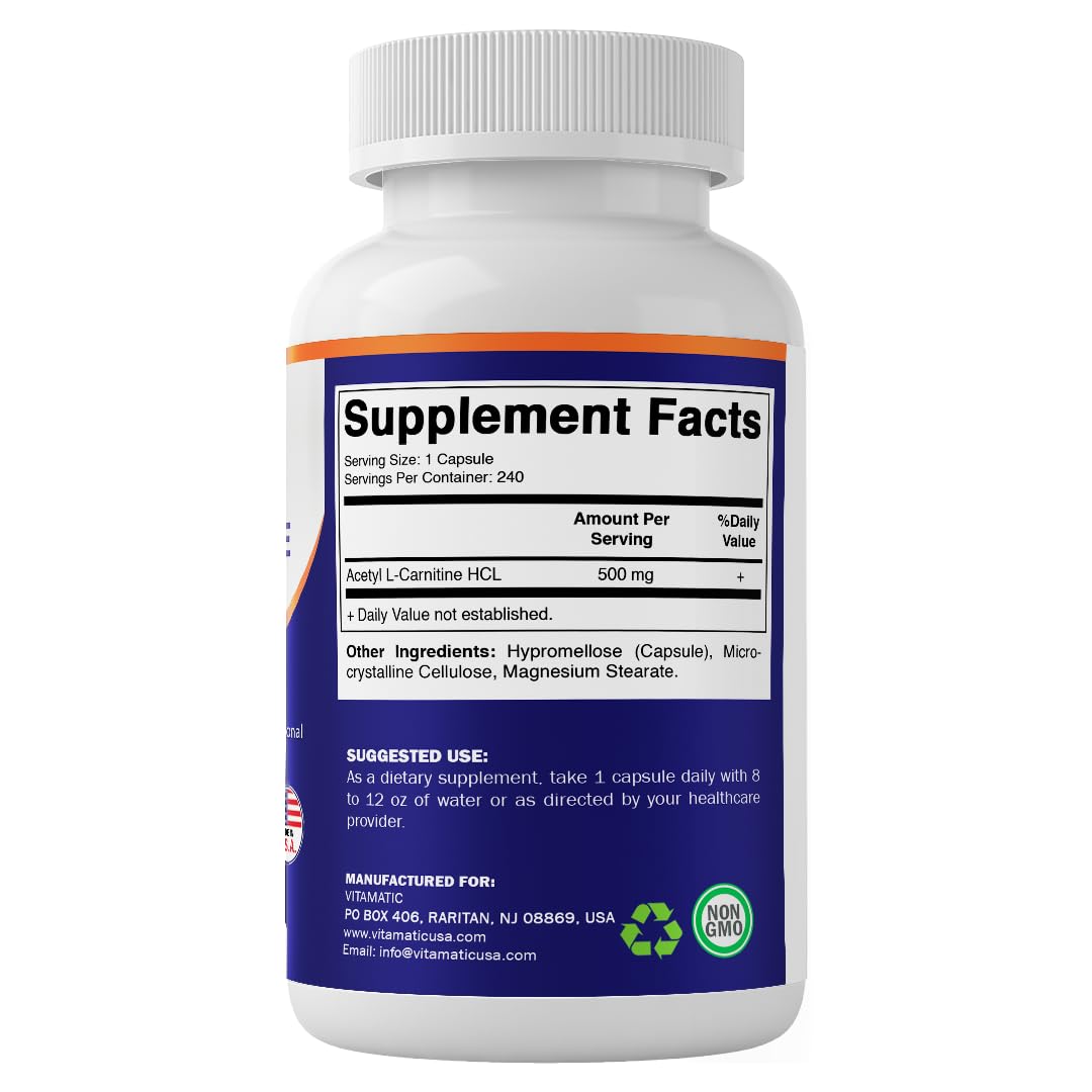Vitamatic L-Carnitine for recovery