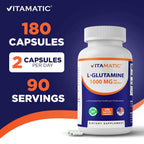 Vitamatic L-Glutamine supports gut health
