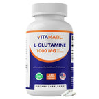 Vitamatic L-Glutamine vegetarian capsules