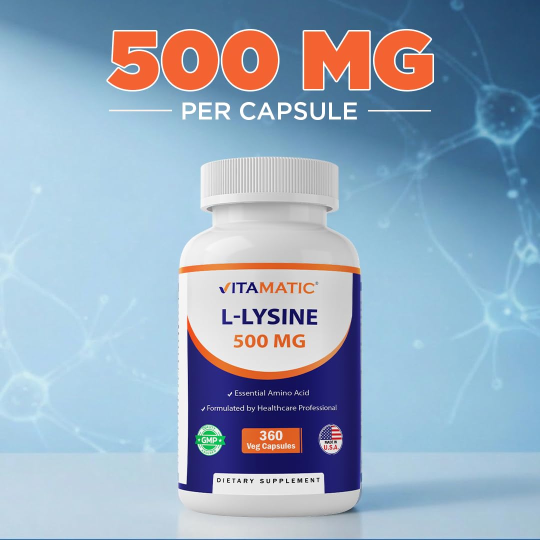 Vitamatic L-Lysine for muscle recovery