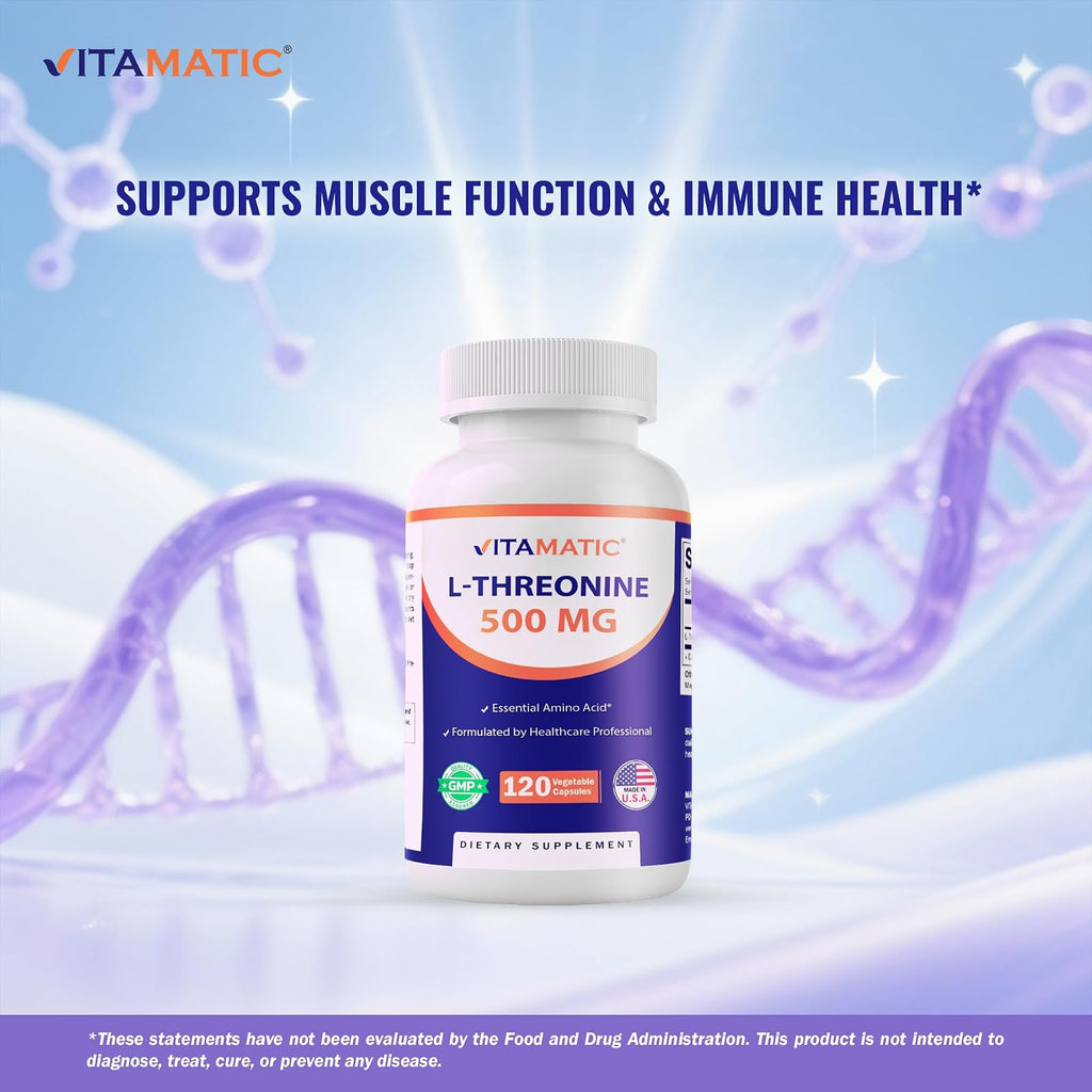 Vitamatic L-Threonine for wellness