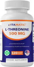Vitamatic L-Threonine vegetarian capsules