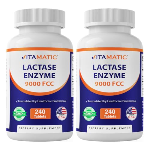 Vitamatic lactase enzyme for digestion