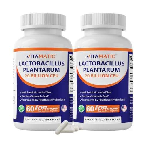 Vitamatic Lactobacillus Plantarum capsules