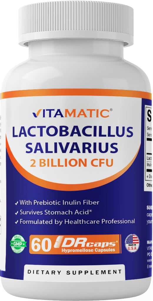 Vitamatic Lactobacillus Salivarius capsules