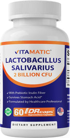 Vitamatic Lactobacillus Salivarius capsules
