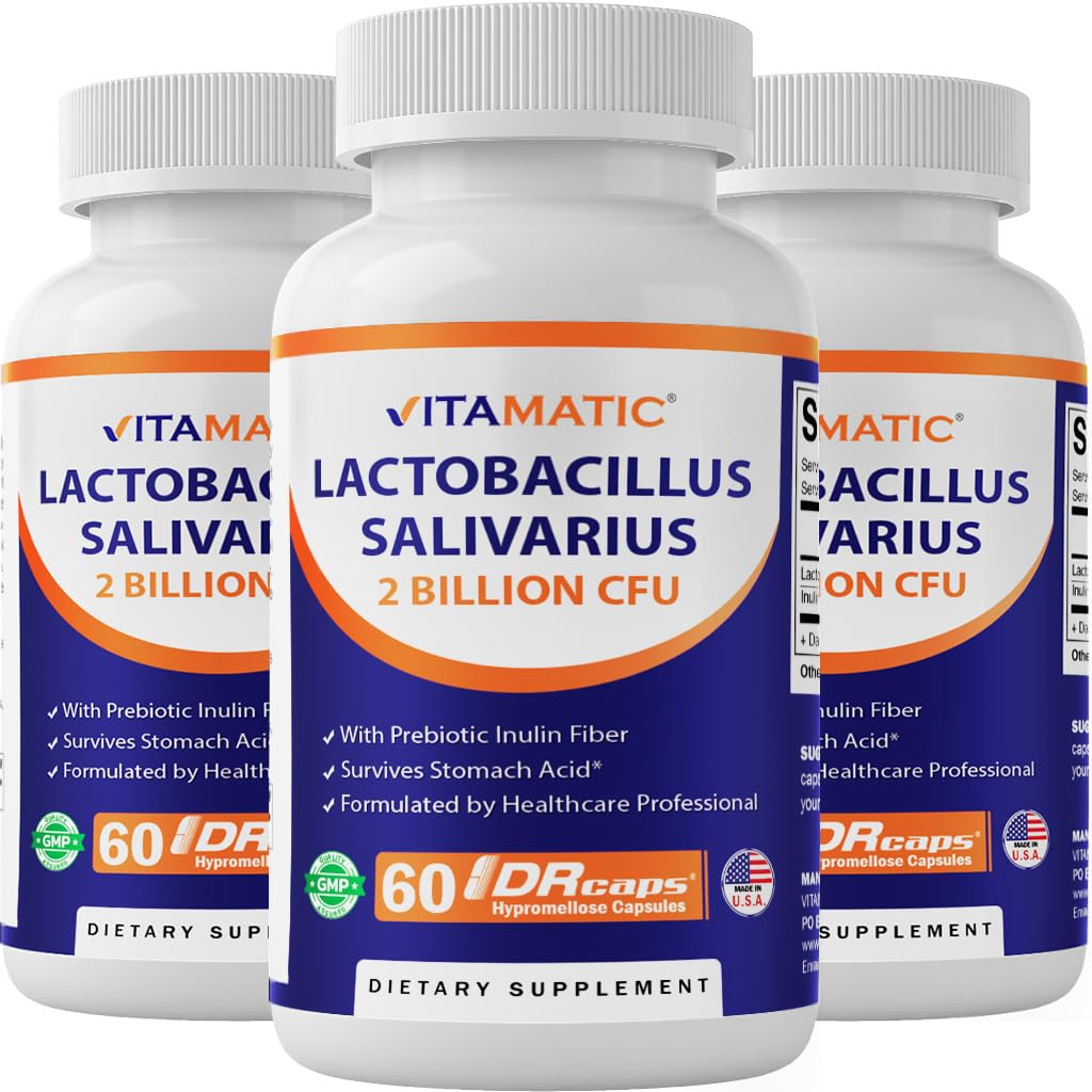 Vitamatic Lactobacillus Salivarius capsules