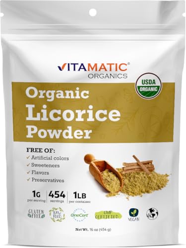 Vitamatic licorice root powder benefits