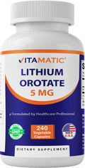 Vitamatic Lithium Orotate trace minerals
