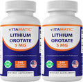 Vitamatic Lithium Orotate veggie capsules