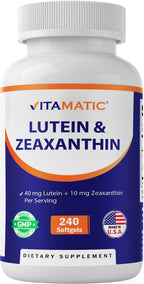 Vitamatic lutein softgels for eye health