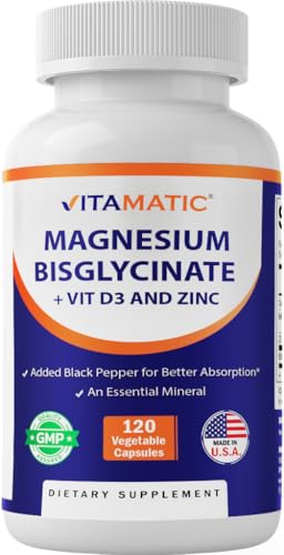 Vitamatic magnesium bisglycinate capsules