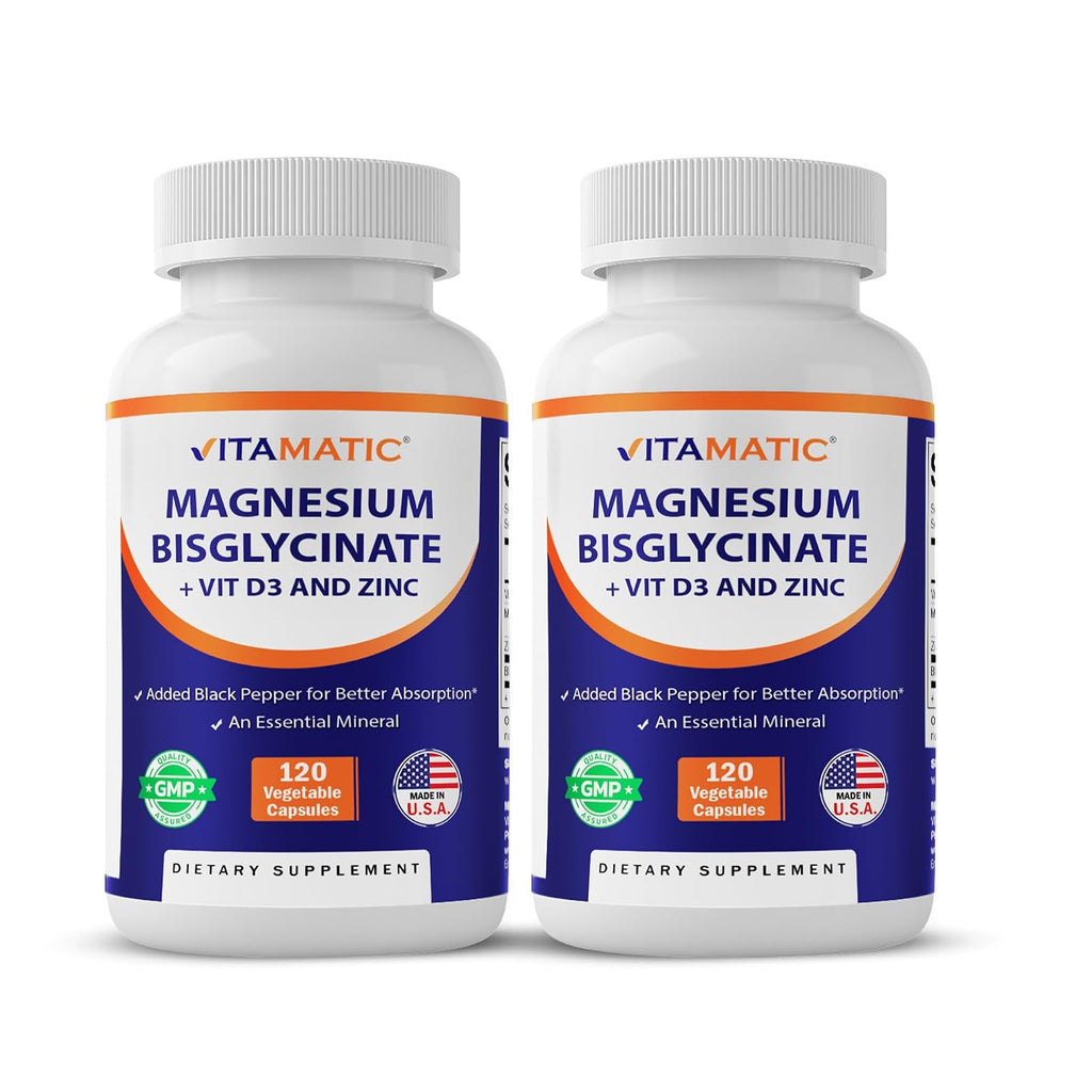 Vitamatic magnesium bisglycinate capsules