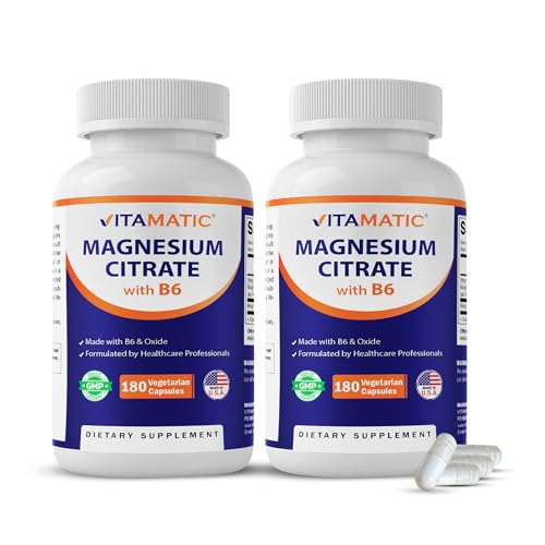 Vitamatic magnesium citrate capsules for relaxation