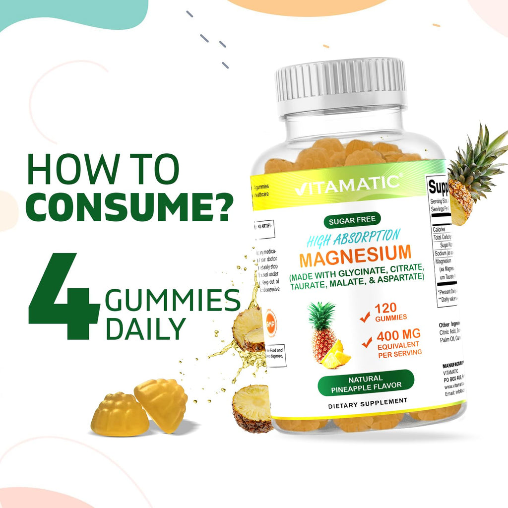 Vitamatic magnesium for better sleep quality