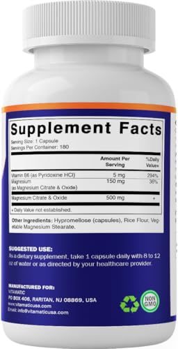 Vitamatic magnesium for improved digestion