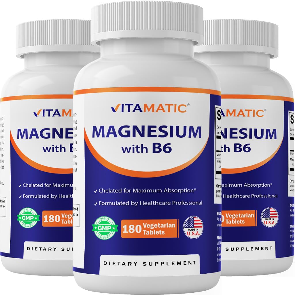 Vitamatic Magnesium for muscle relaxation