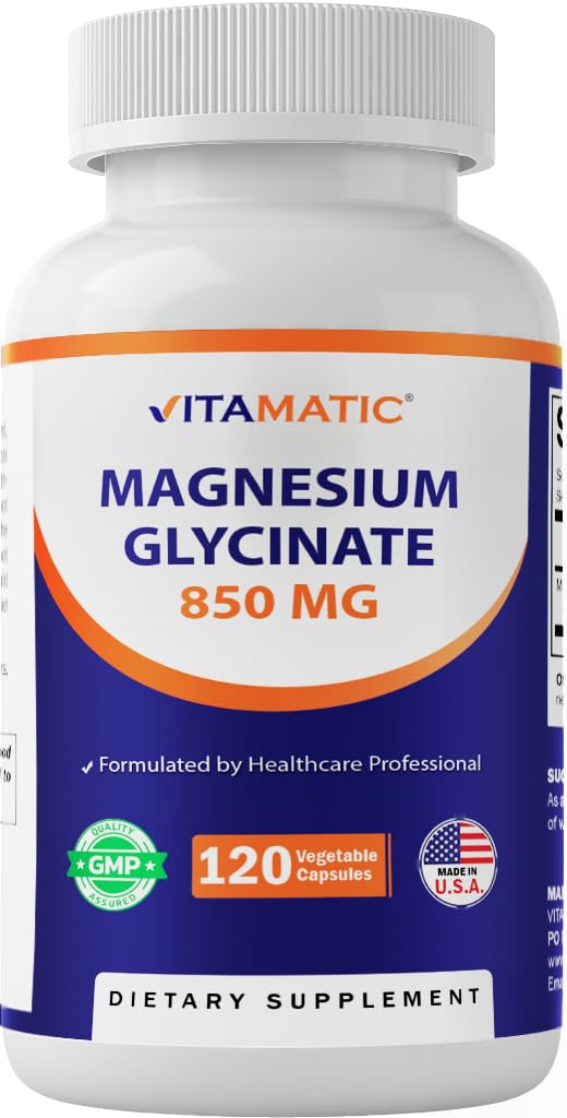 Vitamatic Magnesium Glycinate capsules