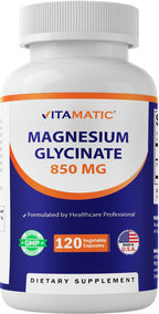 Vitamatic Magnesium Glycinate capsules