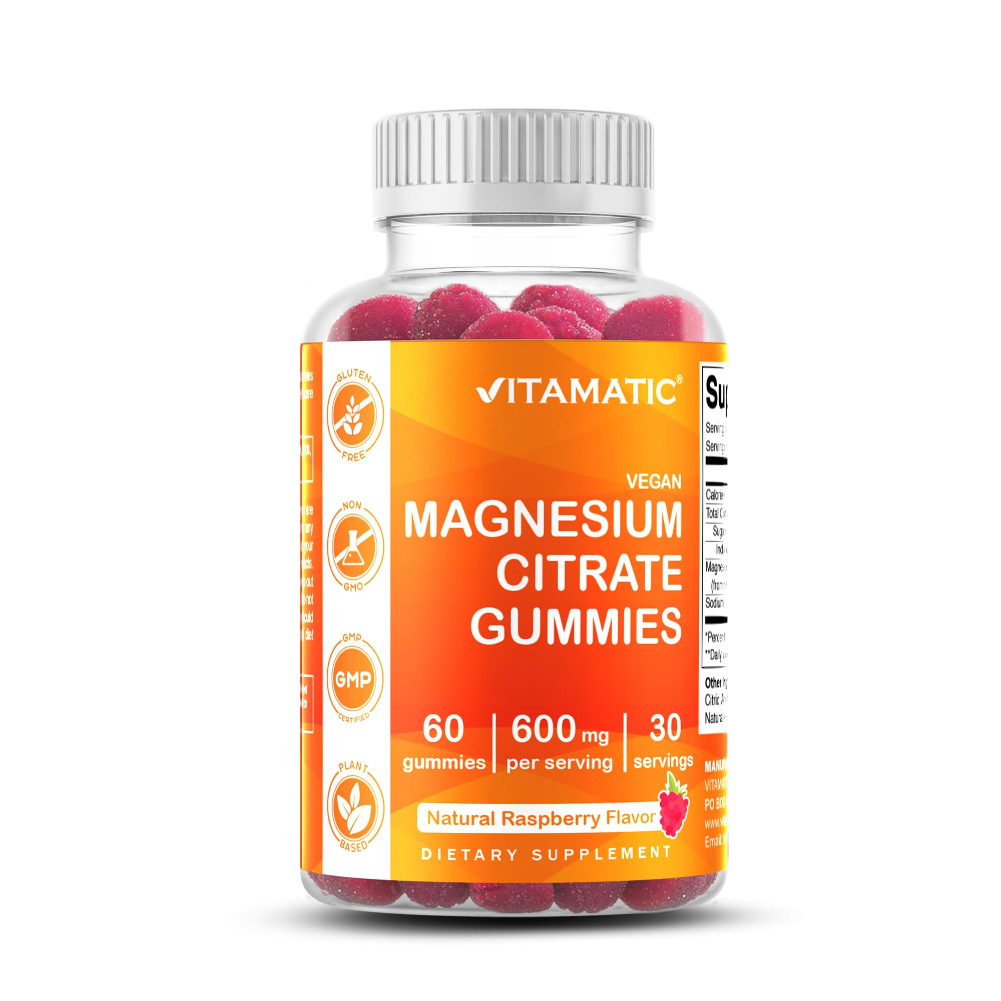 Vitamatic magnesium gummies for relaxation