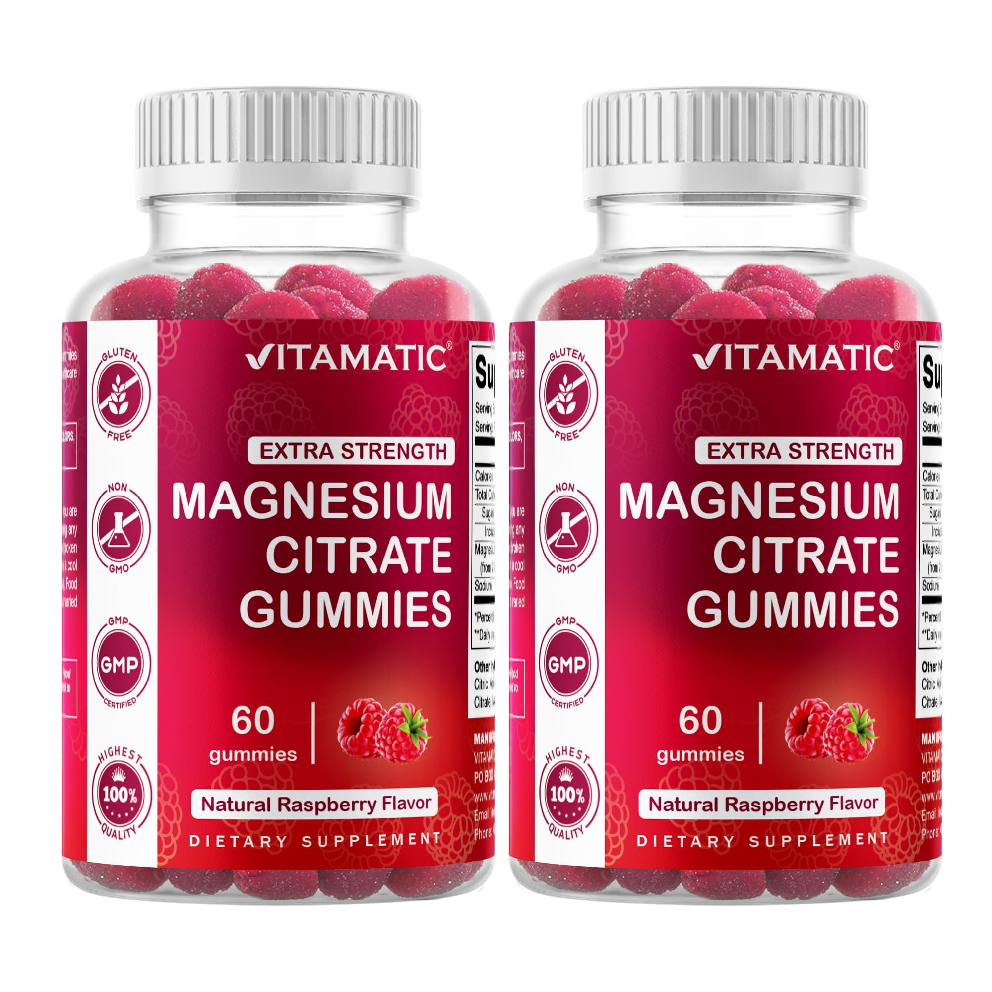 Vitamatic magnesium gummies for relaxation