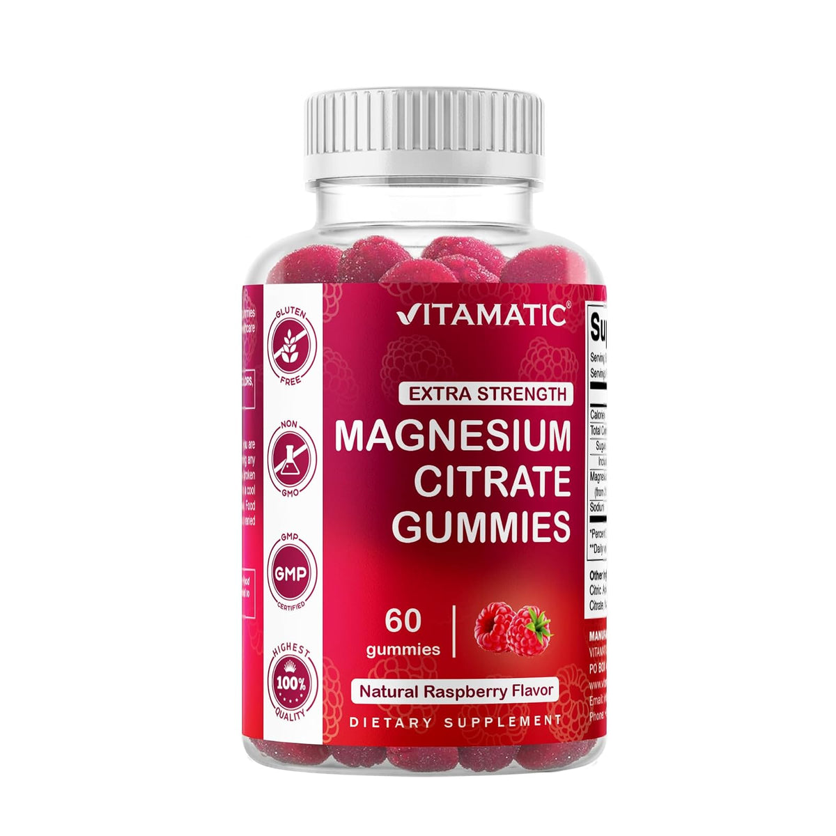 Vitamatic magnesium gummies for relaxation