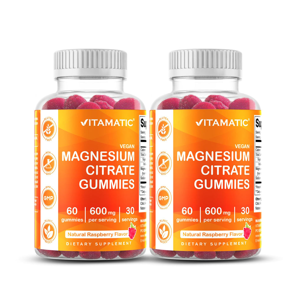 Vitamatic magnesium gummies for relaxation