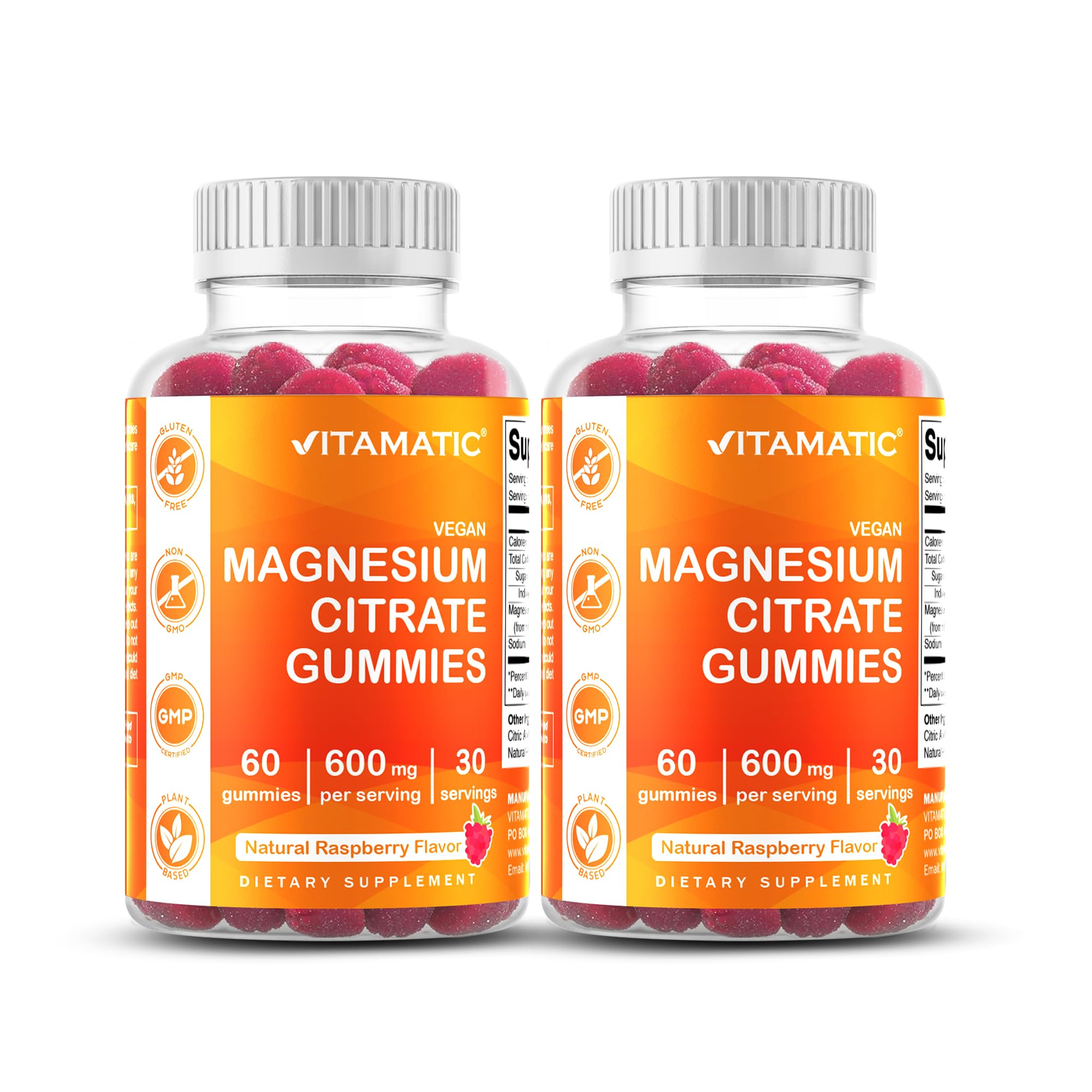 Vitamatic magnesium gummies for relaxation