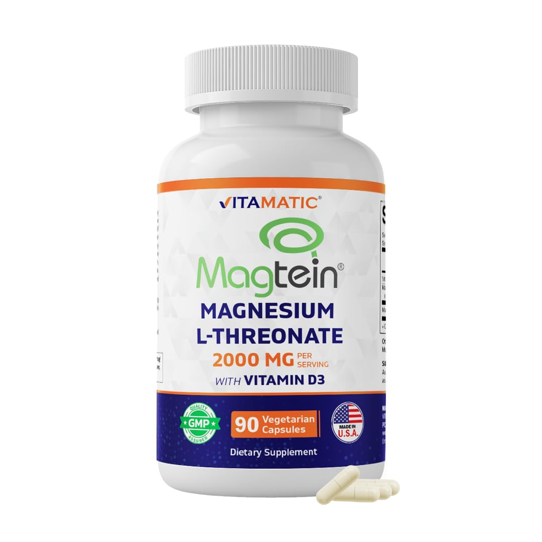 Vitamatic magnesium L-threonate capsules