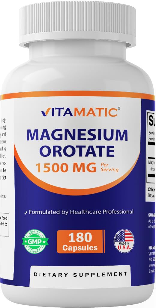 Vitamatic magnesium orotate capsules