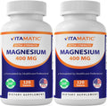 Vitamatic magnesium oxide supplement tablets