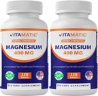Vitamatic magnesium oxide supplement tablets