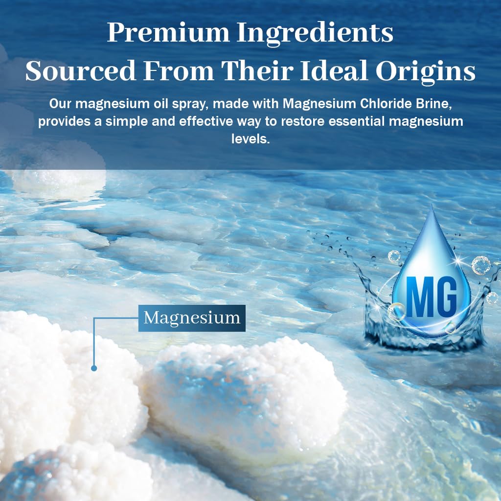 Vitamatic magnesium spray for skin health