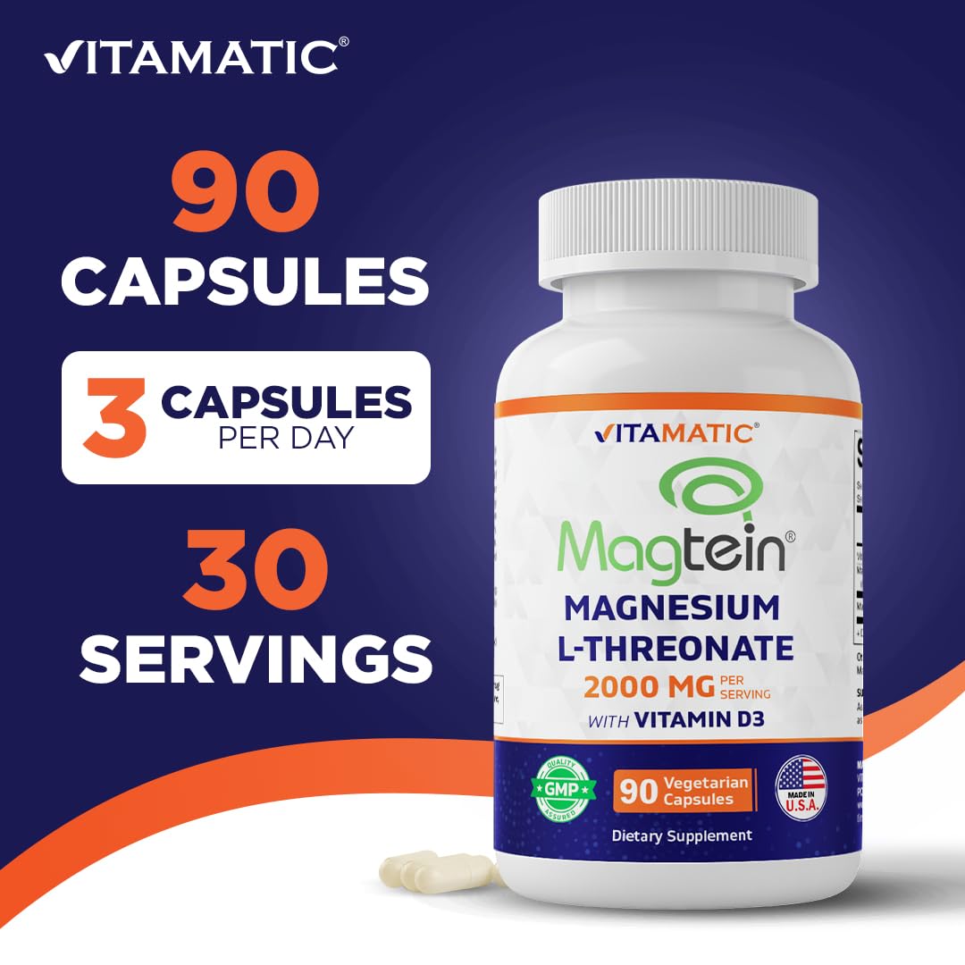 Vitamatic magnesium supports relaxation