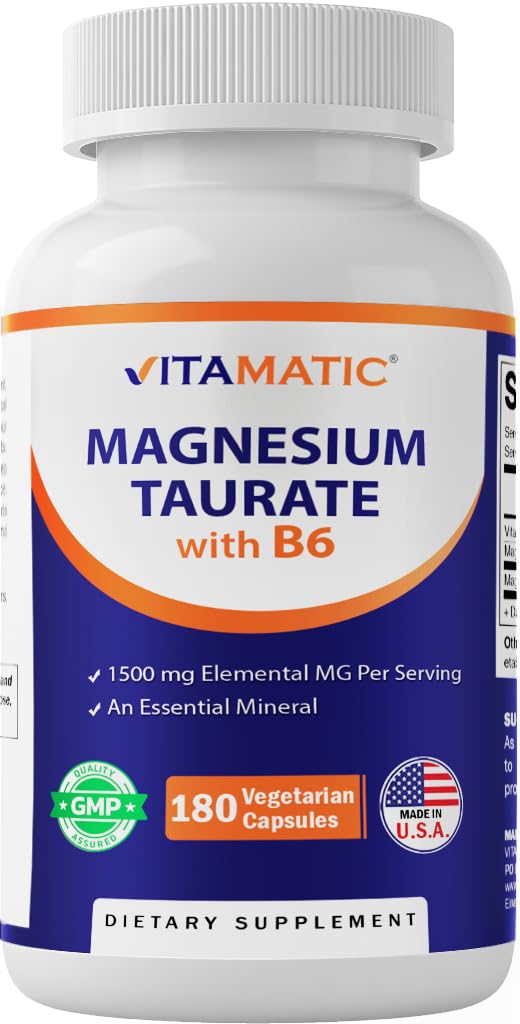 Vitamatic magnesium taurate capsules