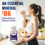 Vitamatic magnesium with B6 for heart health
