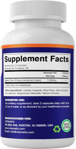 Vitamatic Mastic Gum for holistic health