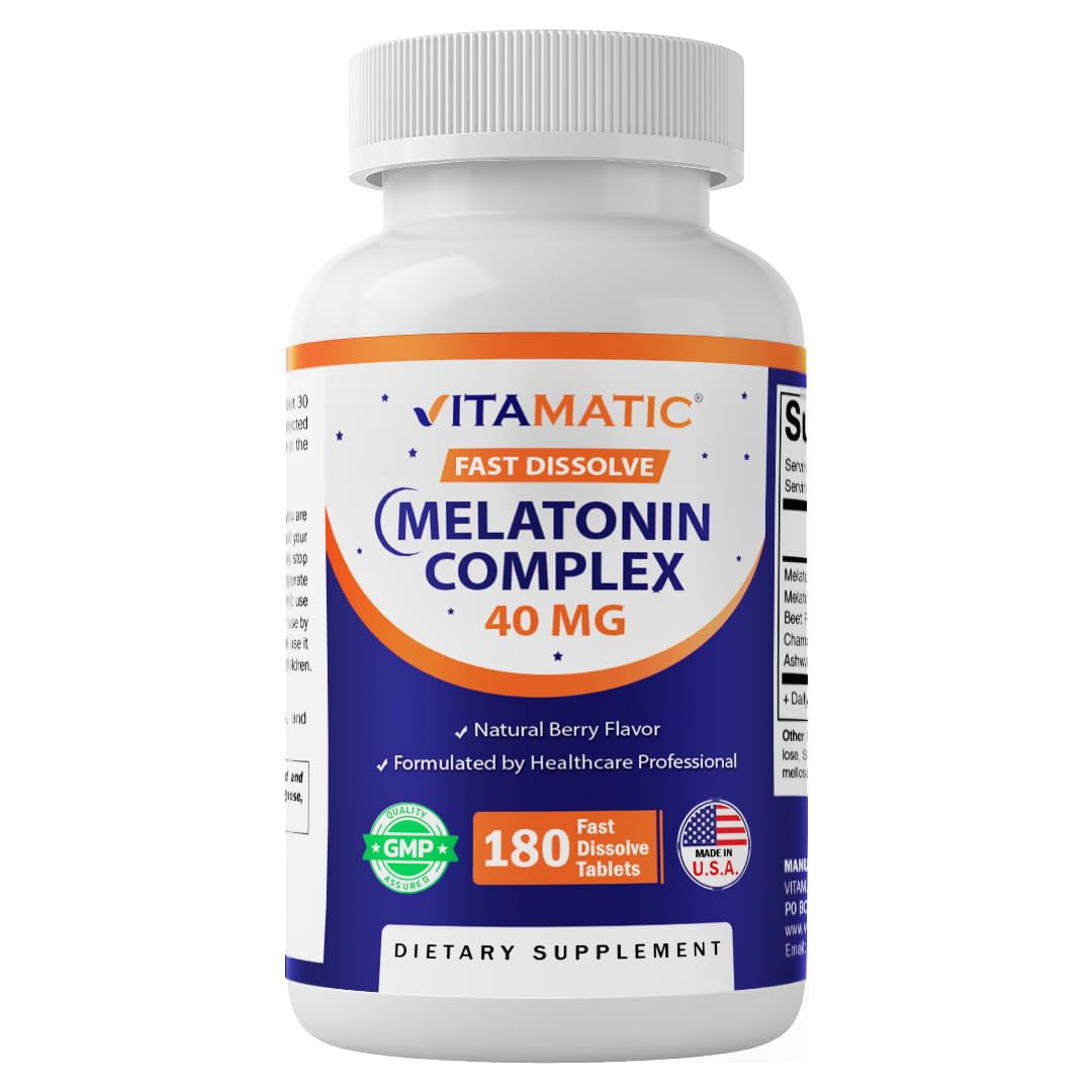 Vitamatic melatonin complex for sleep
