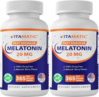Vitamatic melatonin fast dissolve tablets