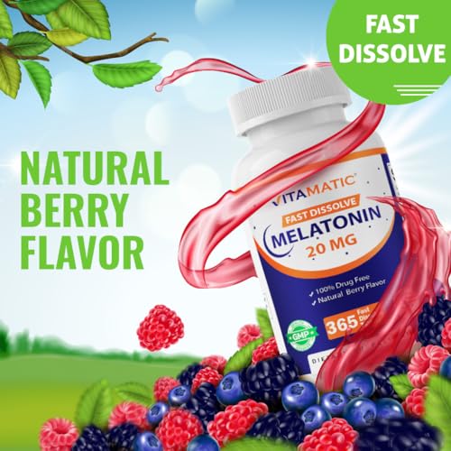 Vitamatic melatonin for better sleep