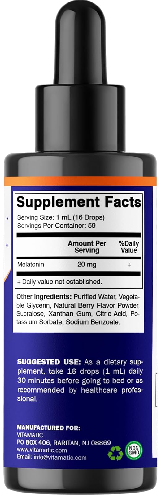 Vitamatic melatonin for joint support