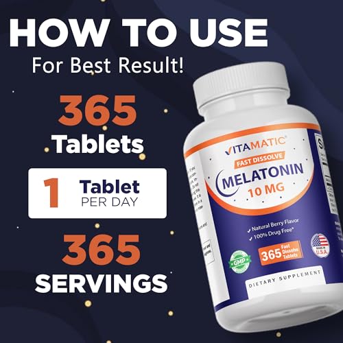 Vitamatic melatonin for joint support