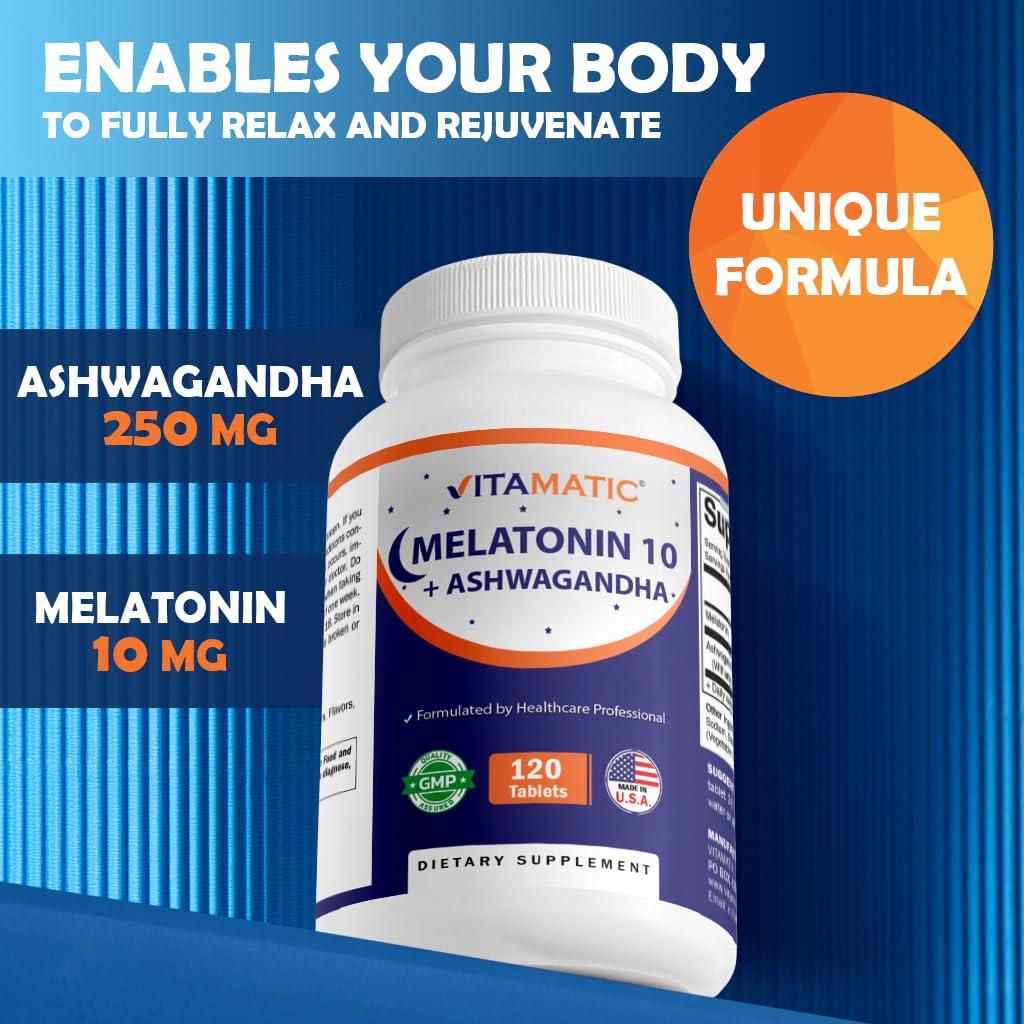 Vitamatic melatonin for relaxation support